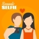 Romantic Selfie Poster, Vectors | GraphicRiver