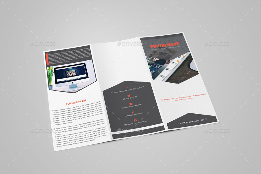 Tri-Fold Brochure Template, Print Templates | GraphicRiver