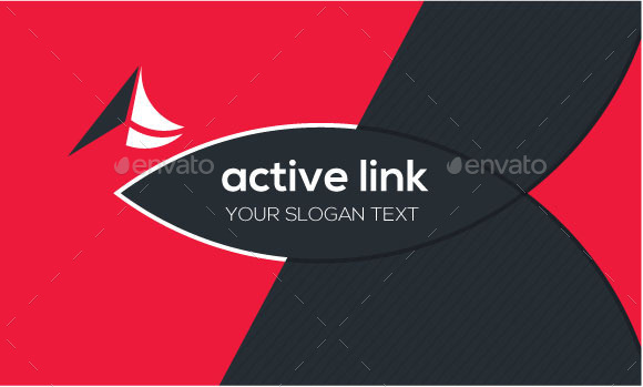 Active Link-3 Corporate Business Cards , Print Templates | GraphicRiver