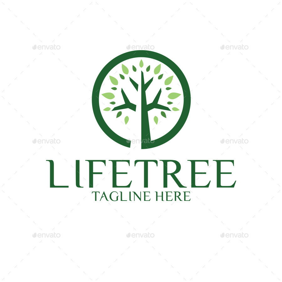 Life Tree Logo, Logo Templates | GraphicRiver