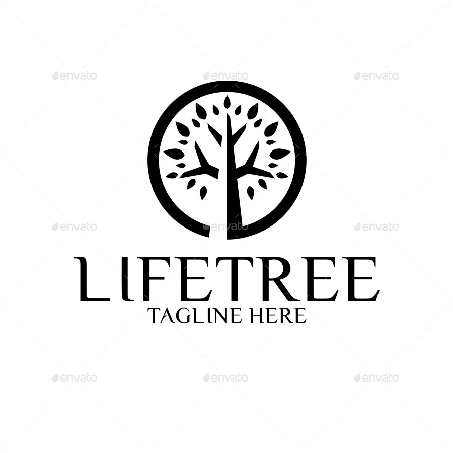 Life Tree Logo, Logo Templates | GraphicRiver