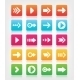 Set of Arrow Navigation Buttons, Vectors | GraphicRiver