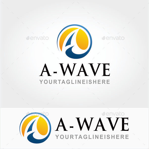 A-Wave, Logo Templates | GraphicRiver