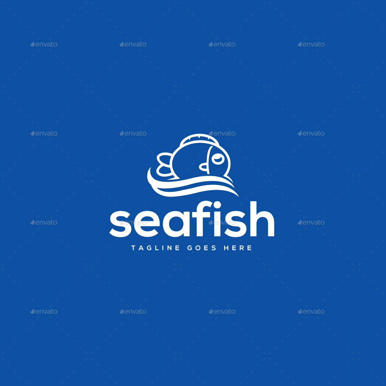 Sea Fish Logo Template, Logo Templates | GraphicRiver