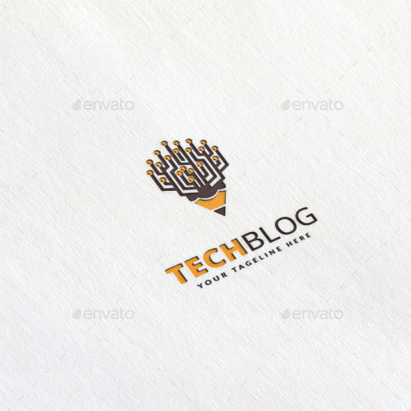 Tech Blog Logo Template, Logo Templates | GraphicRiver
