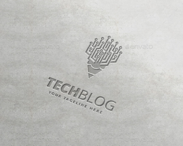 Tech Blog Logo Template, Logo Templates | GraphicRiver