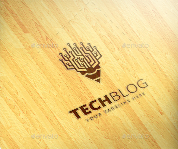 Tech Blog Logo Template, Logo Templates | GraphicRiver