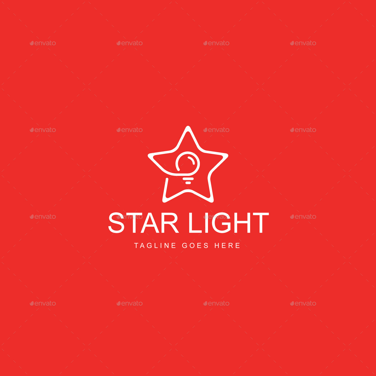 Star Light Logo Template, Logo Templates | GraphicRiver