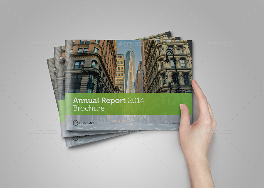 Annual Report Landscape, Print Templates | GraphicRiver