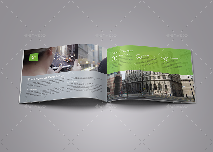 Annual Report Landscape, Print Templates | GraphicRiver