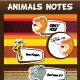Animals Notes, Vectors | GraphicRiver