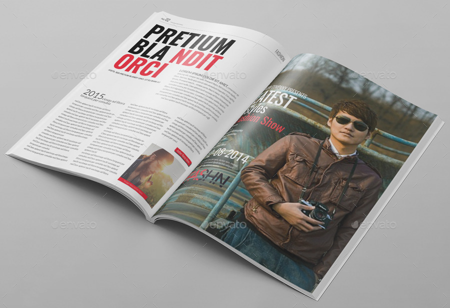 30 Pages Fashion Magazine - Photoshop PSD, Print Templates | GraphicRiver