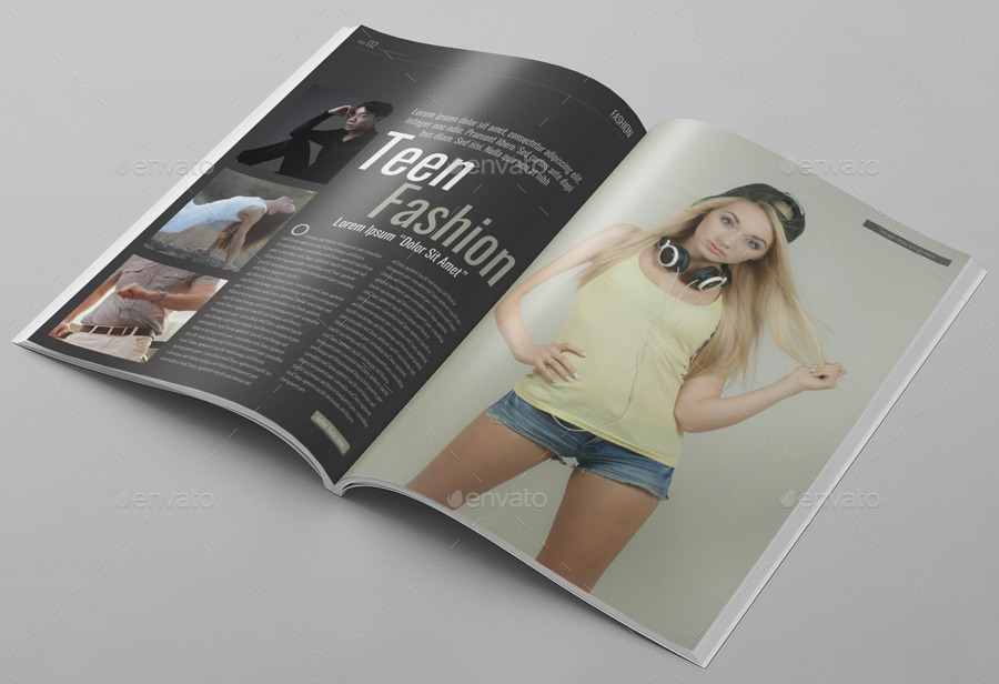 30 Pages Fashion Magazine - Photoshop PSD, Print Templates | GraphicRiver