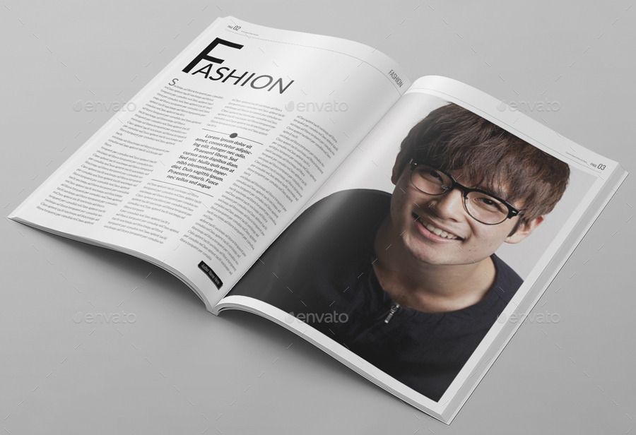 30 Pages Fashion Magazine - Photoshop PSD, Print Templates | GraphicRiver