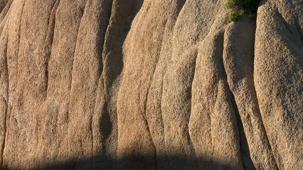 Desert Rocks Sunset Shadows Creep Along Rocks - 1, Stock Footage ...
