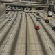 On Busy Freeway Downtown Los Angeles 4 by mountairyfilms | VideoHive