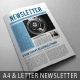 A4 & Letter Newsletter, Print Templates | GraphicRiver