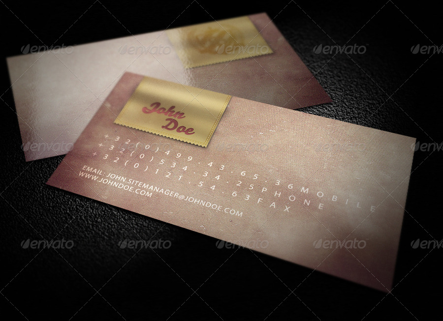 Ribbon Business Card, Print Templates | GraphicRiver