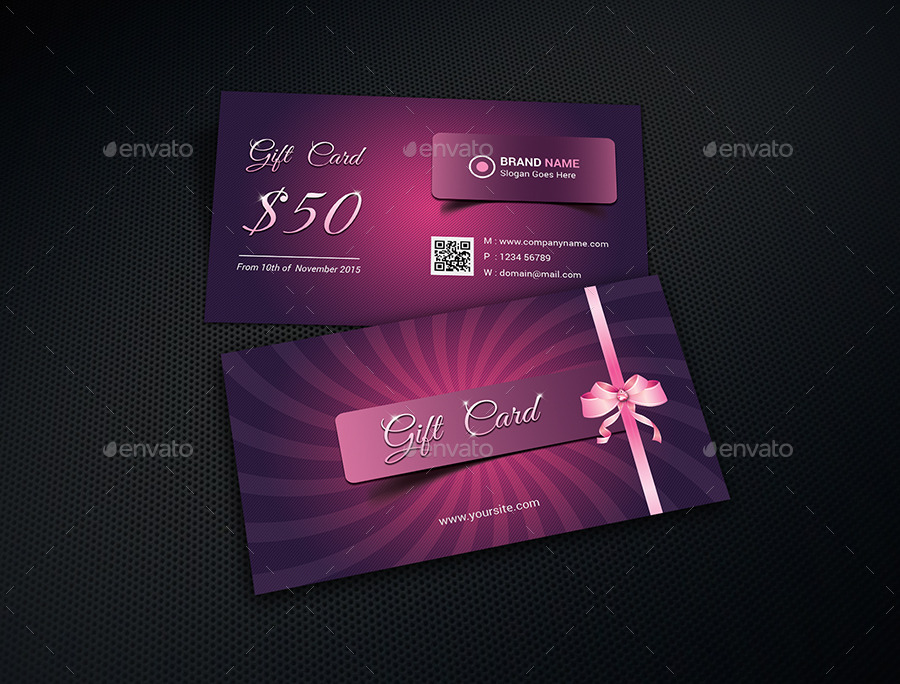 Gift Card, Print Templates | GraphicRiver