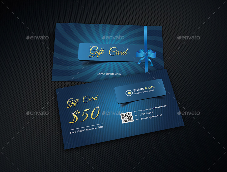 Gift Card, Print Templates | GraphicRiver