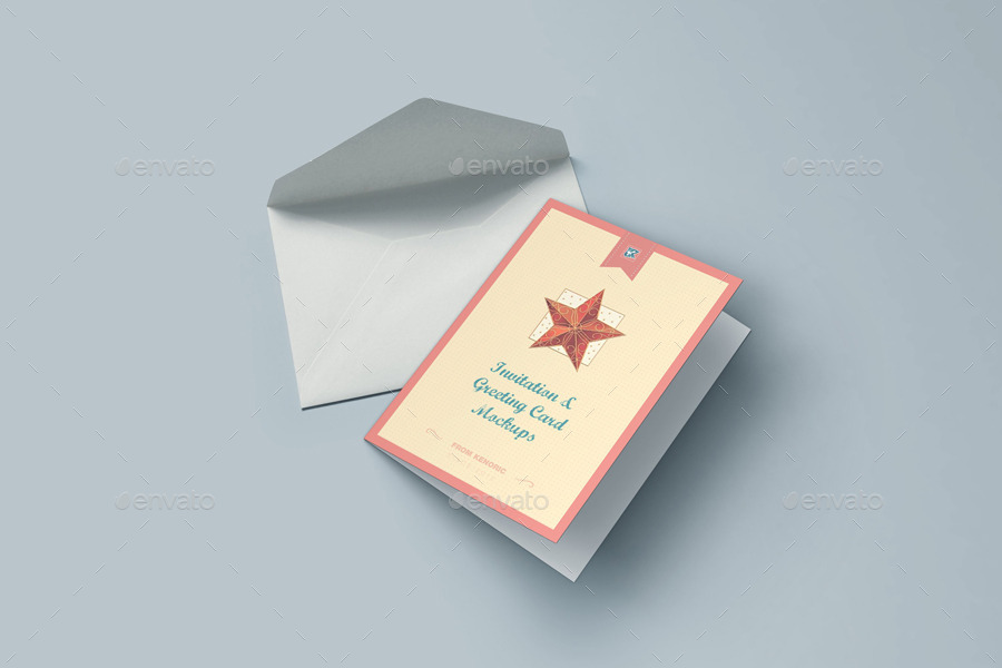 myGreeting Card Mock-up v2, Graphics | GraphicRiver