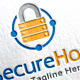 Secure Host Logo Template, Logo Templates | GraphicRiver