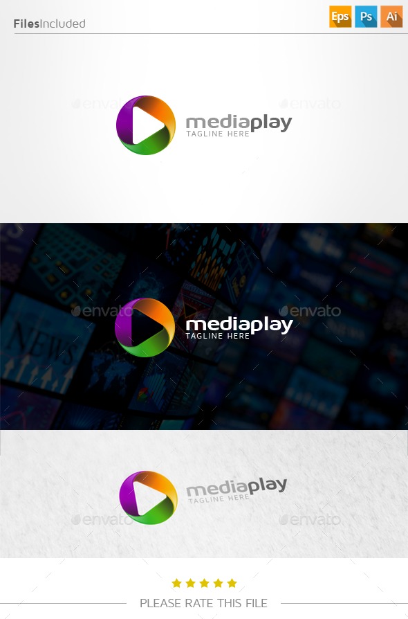Media Logo, Logo Templates | GraphicRiver