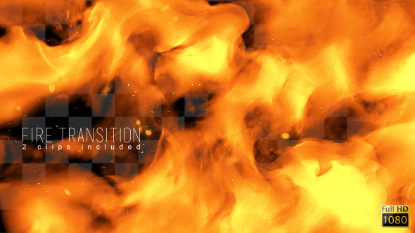 Fire Transitions, Motion Graphics | VideoHive