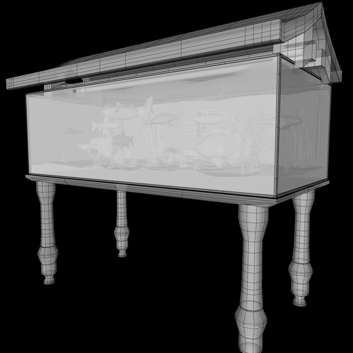 Fish Aquarium by deepocean3d | 3DOcean