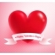 Heart with Paper Banner , Vectors | GraphicRiver