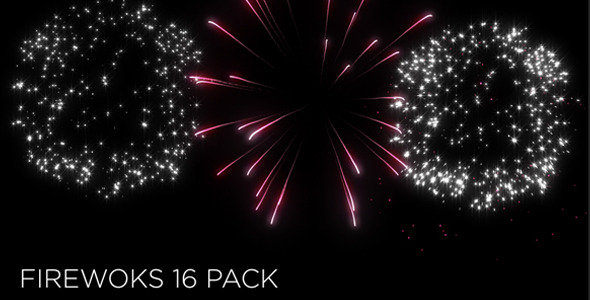 Fireworks 16 Pack, Motion Graphics | VideoHive