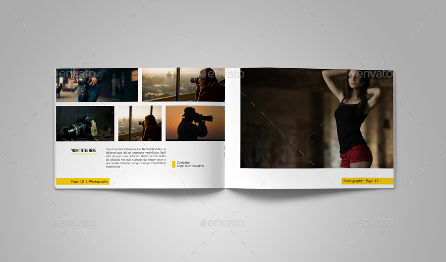 Portfolio Photographer, Print Templates | GraphicRiver