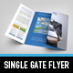 Metro Single Gate Flyer, Print Templates | GraphicRiver