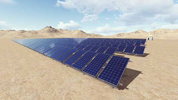 Solar Power Plant, Motion Graphics | VideoHive