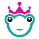 Princess Frog Logo, Logo Templates | GraphicRiver