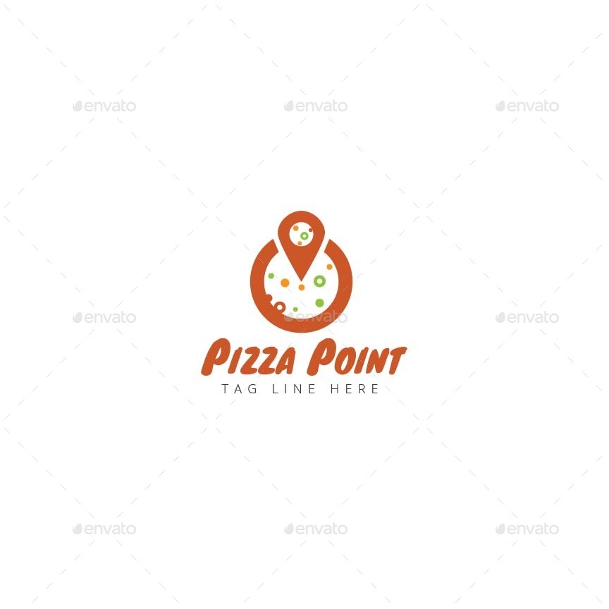 Pizza Point, Logo Templates | GraphicRiver