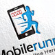 Mobile Runner Logo Template, Logo Templates | GraphicRiver