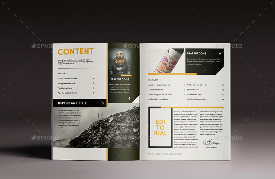 Multipurpose Magazine 4 by luuqas | GraphicRiver