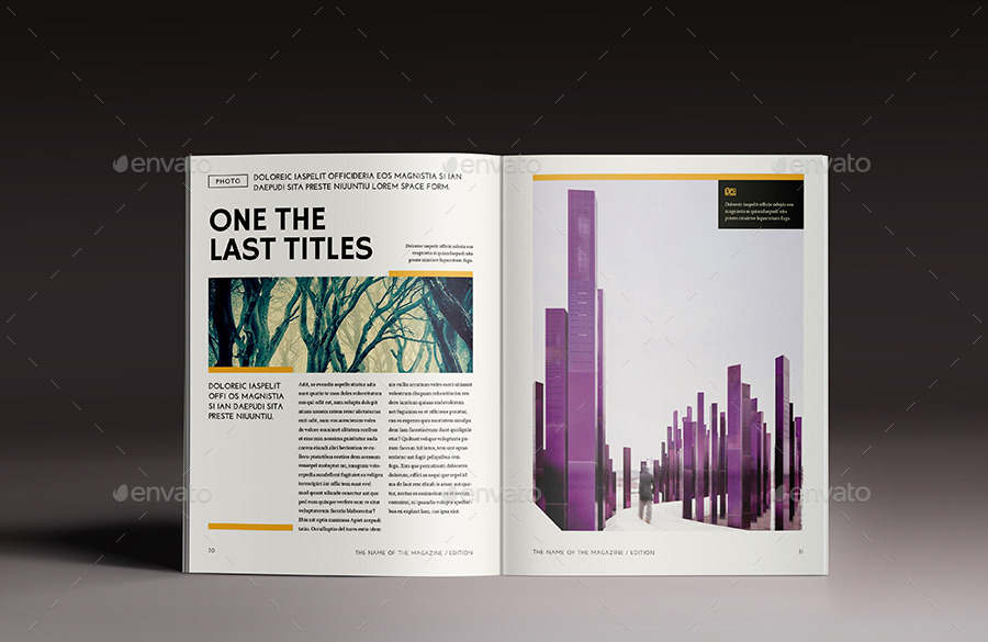 Multipurpose Magazine 4 by luuqas | GraphicRiver