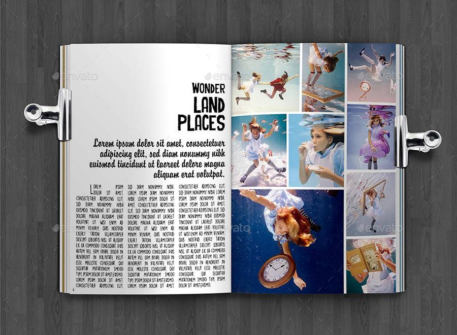 The Scramble Magazine, Print Templates | GraphicRiver