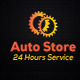 Auto Store Logo, Logo Templates | GraphicRiver