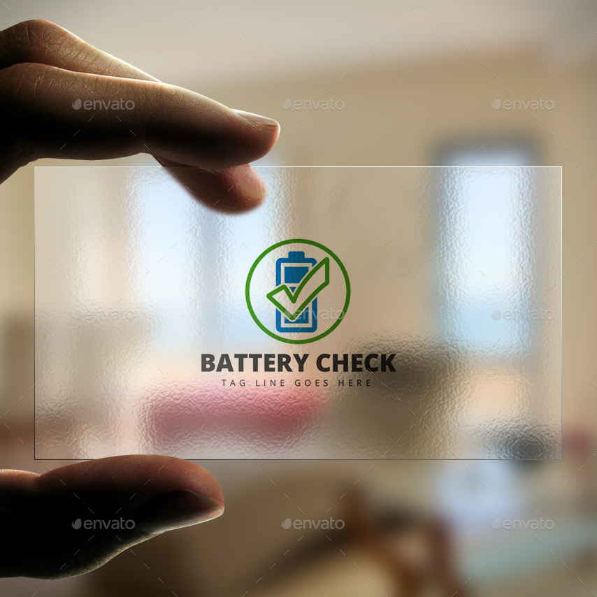 Battery Check Logo, Logo Templates | GraphicRiver