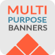 Multi Purpose Banners, Web Elements | GraphicRiver