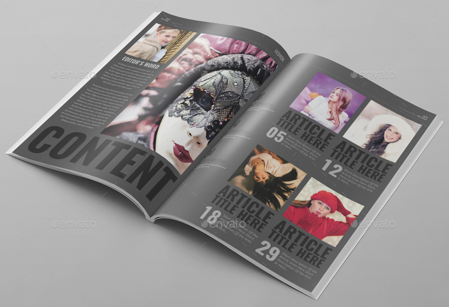 Photoshop Magazine Big Bundle, Print Templates | GraphicRiver
