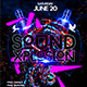 Sound Explosion Flyer Template, Print Templates | GraphicRiver