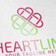 Heart Link Logo, Logo Templates | GraphicRiver