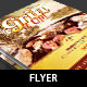 Grill Flyer Template, Print Templates | GraphicRiver