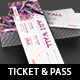 Art Expo Ticket Event Pass Template, Print Templates | GraphicRiver