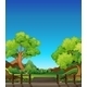 Forest and Bridge, Vectors | GraphicRiver