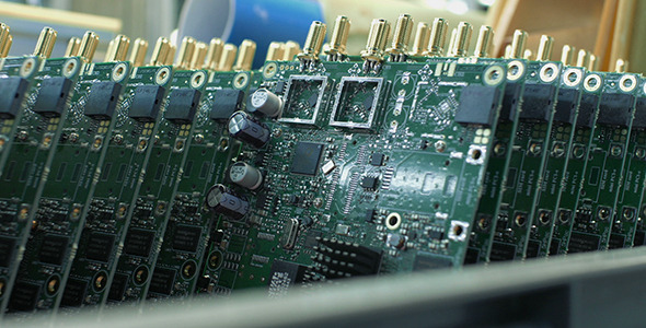 Microchip Production, Stock Footage | VideoHive
